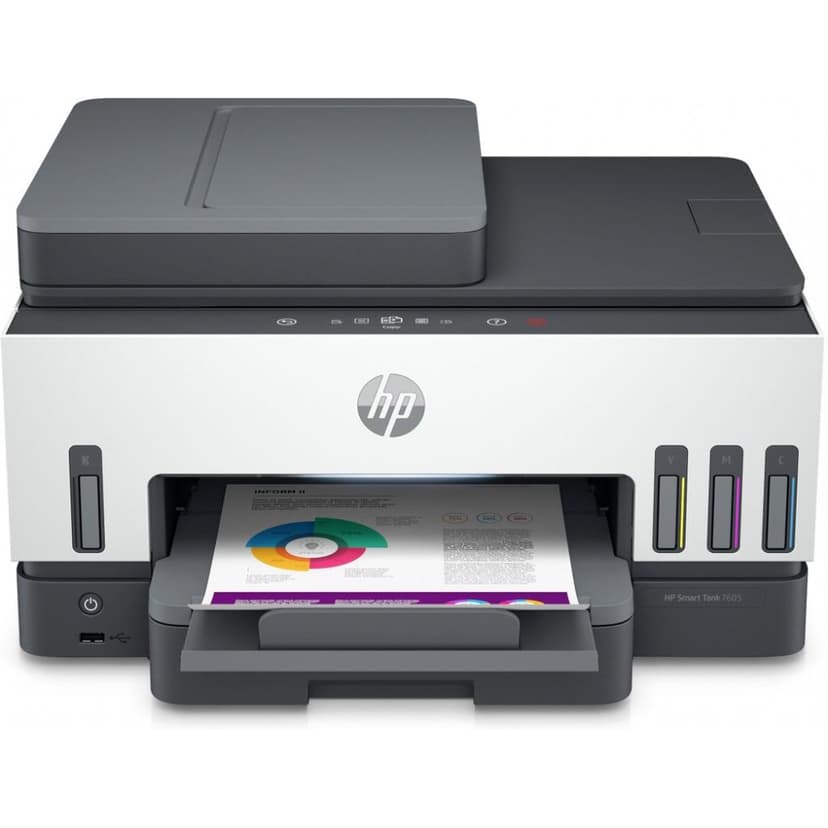 HP Smart Tank 7605 All-in-One Εκτυπωτής ψεκασμού μελάνης | Back Market