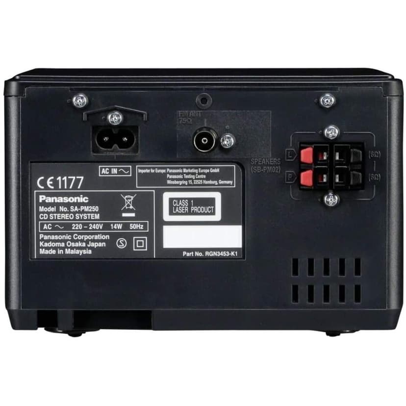 Panasonic SA-PM250 Σύστημα Hi-Fi Bluetooth | Back Market
